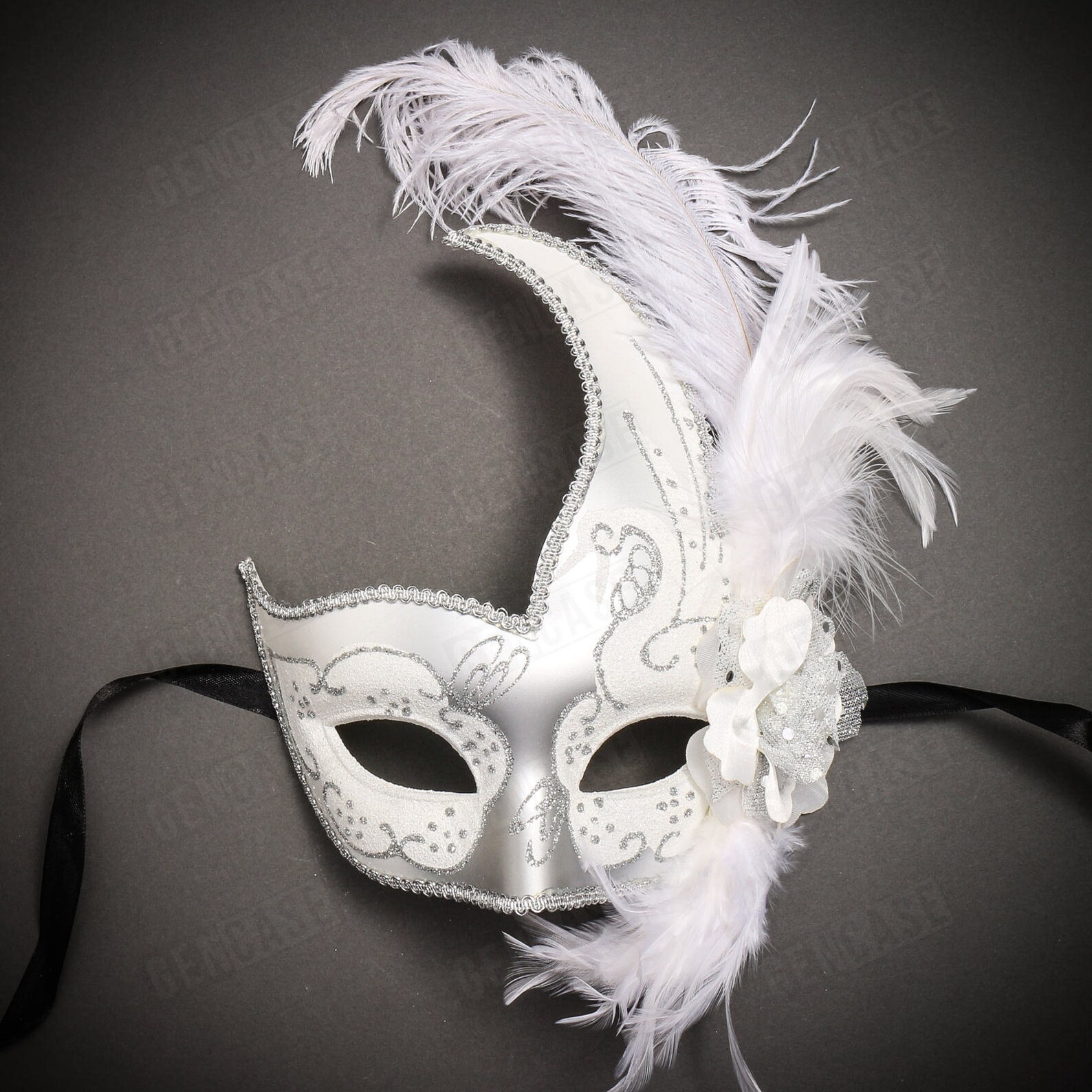 Beautiful Women Eye Mask Carnival Masquerade Venetian Mask With Mardi ...