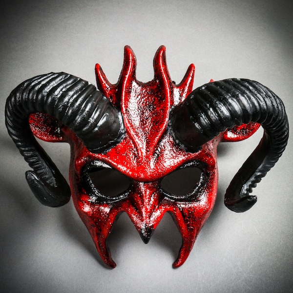 Satan Mask - Etsy