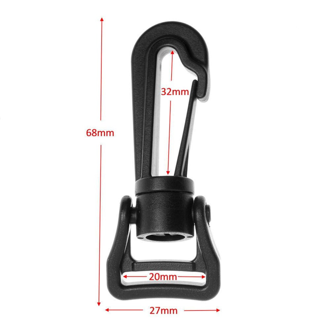 20mm Plastic Snap Clip Rotating Hook for DIY Project Backpack, Shoulder ...
