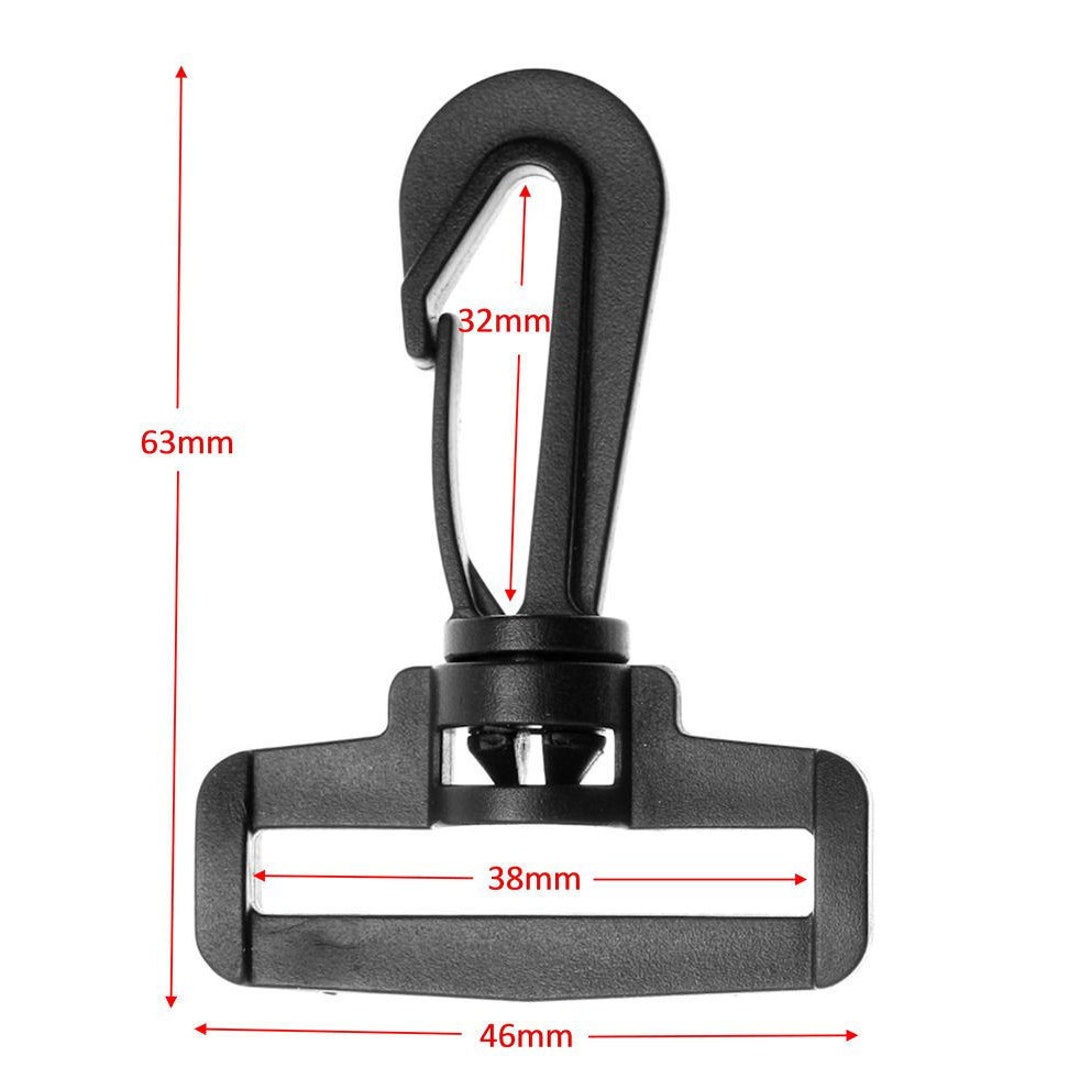 38mm Strap Snap Clip Hook With 360 Rotation for Luggage Bag, Backpack ...