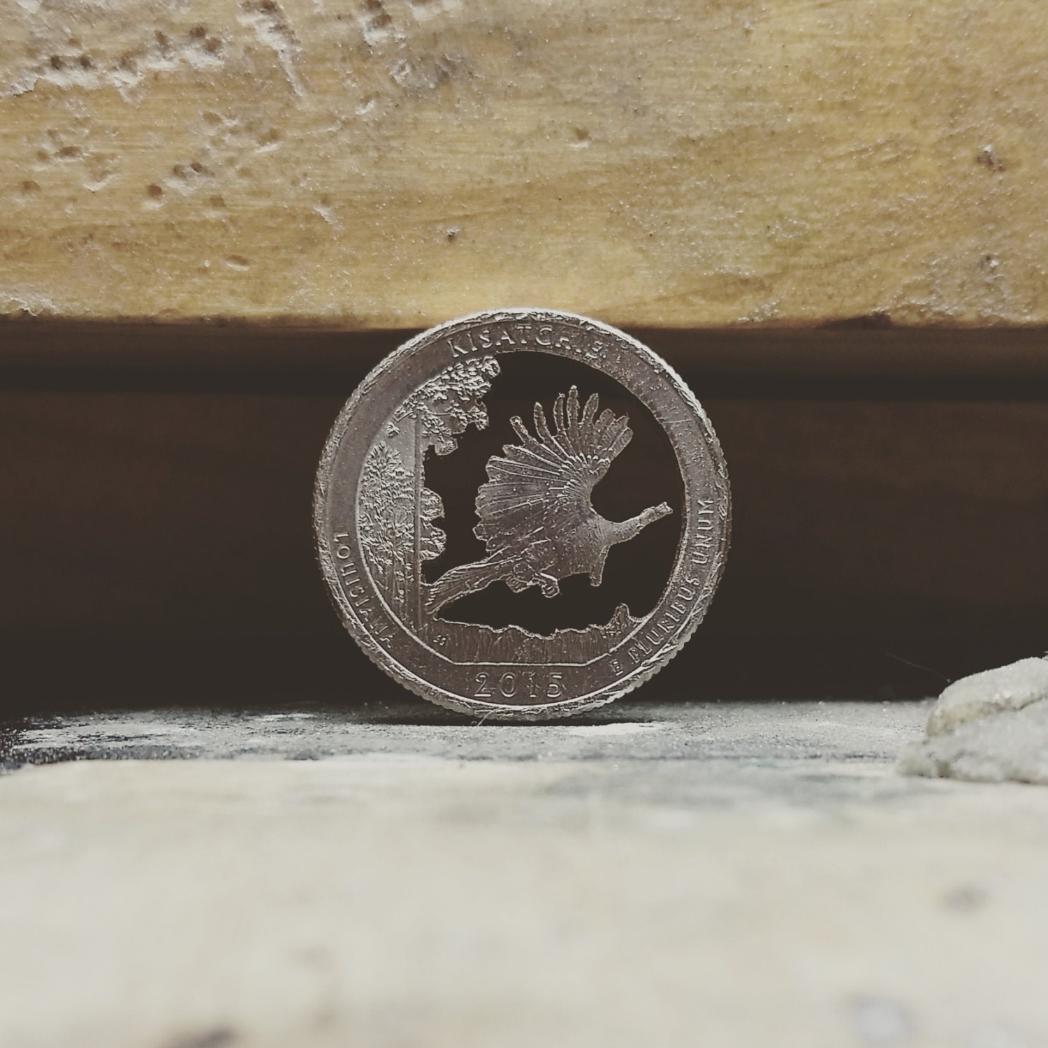 U.S Louisiana Quarter Cutout - Etsy