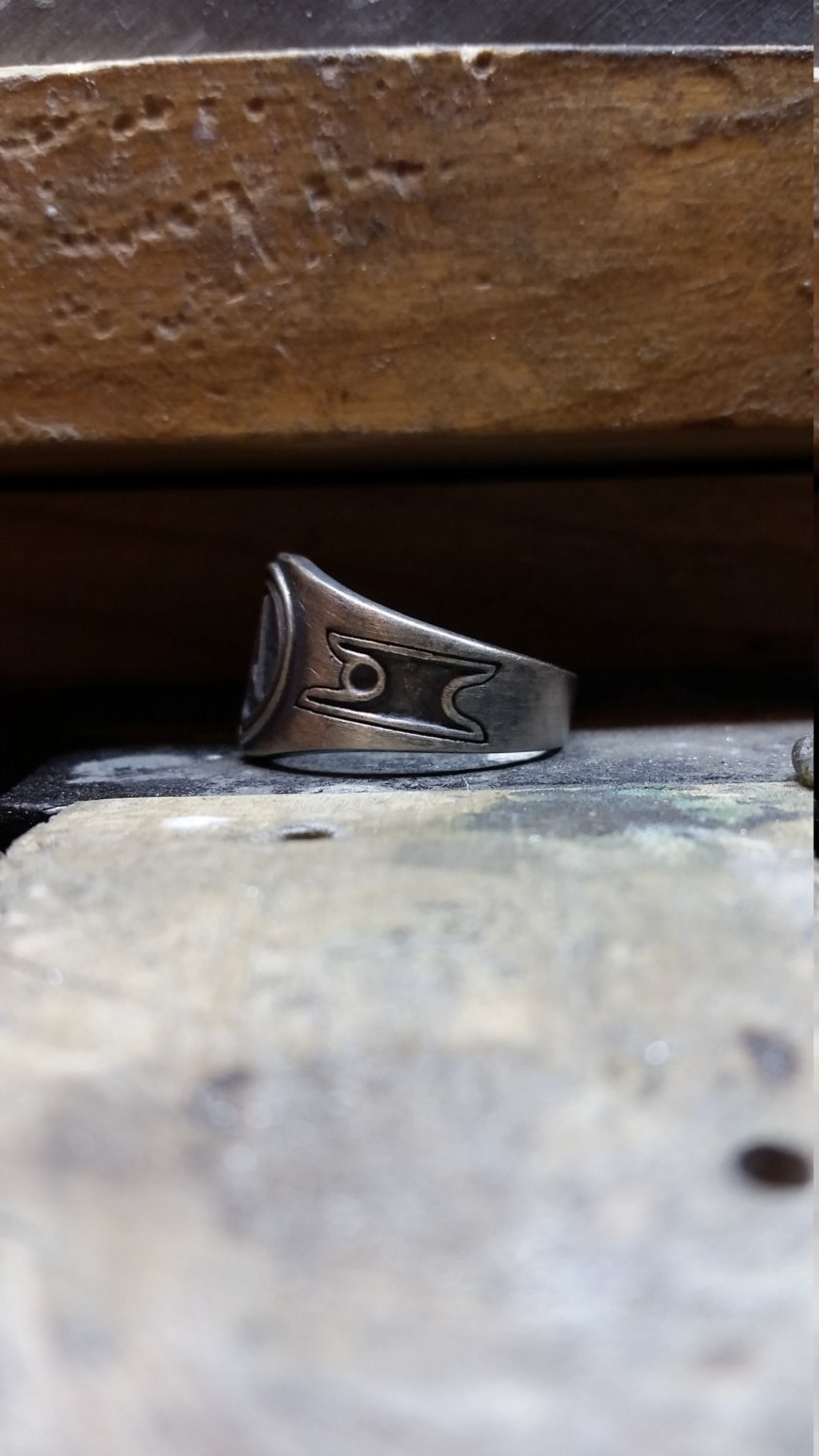 Atheist Ring - Etsy