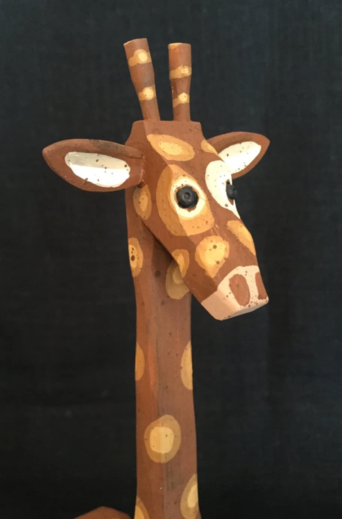 Hand Crafted Wooden Giraffe - Etsy