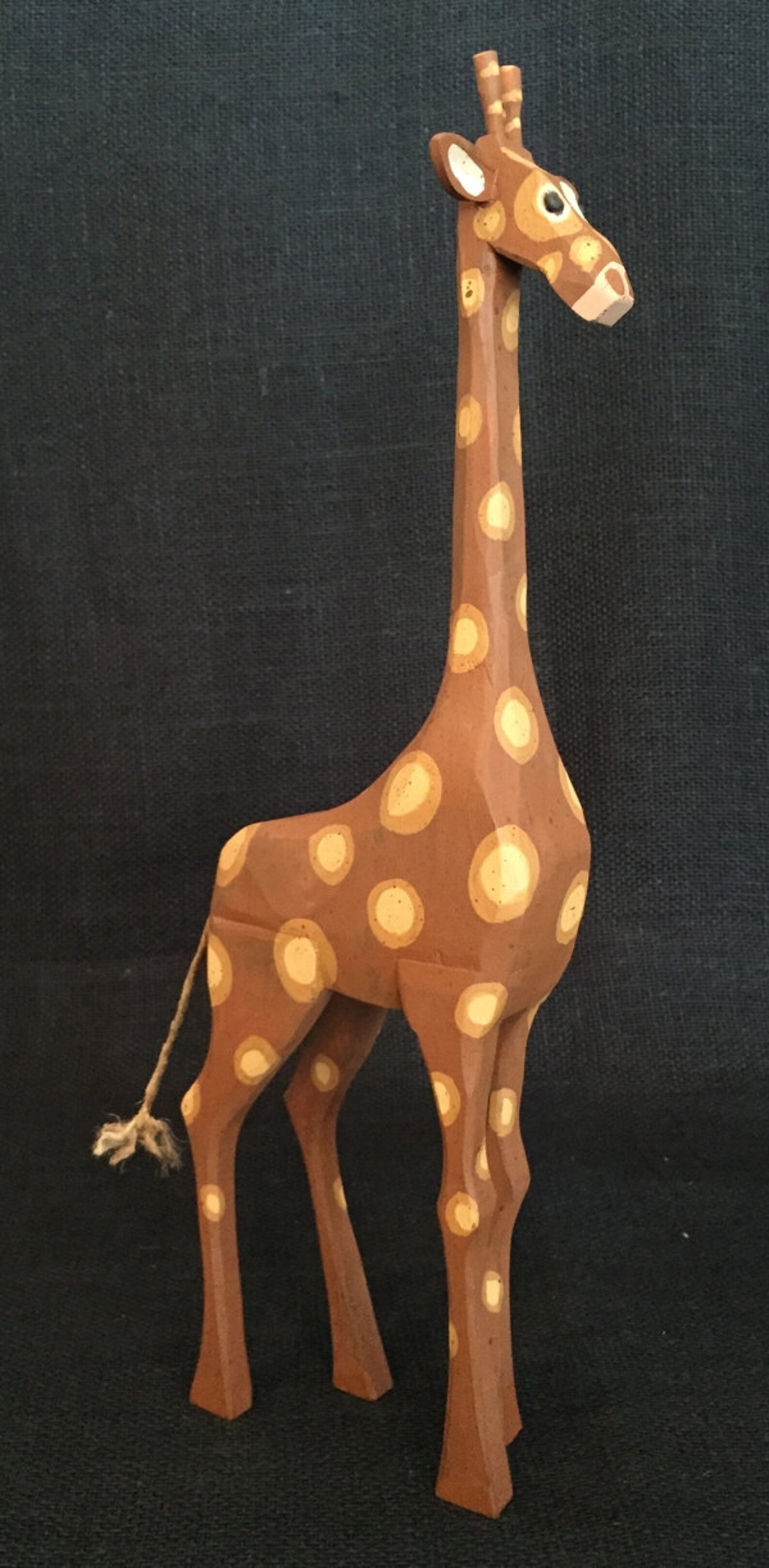 Hand Crafted Wooden Giraffe - Etsy