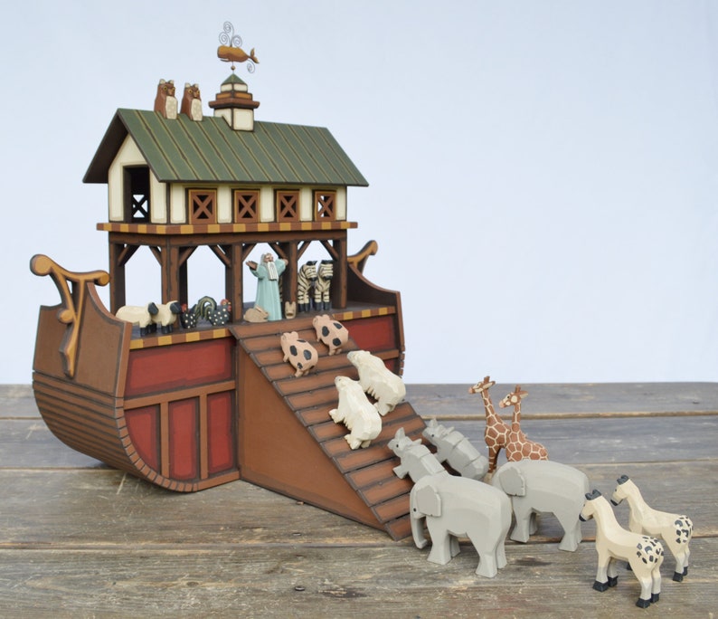 Wooden Noah's Ark Ramp - Etsy