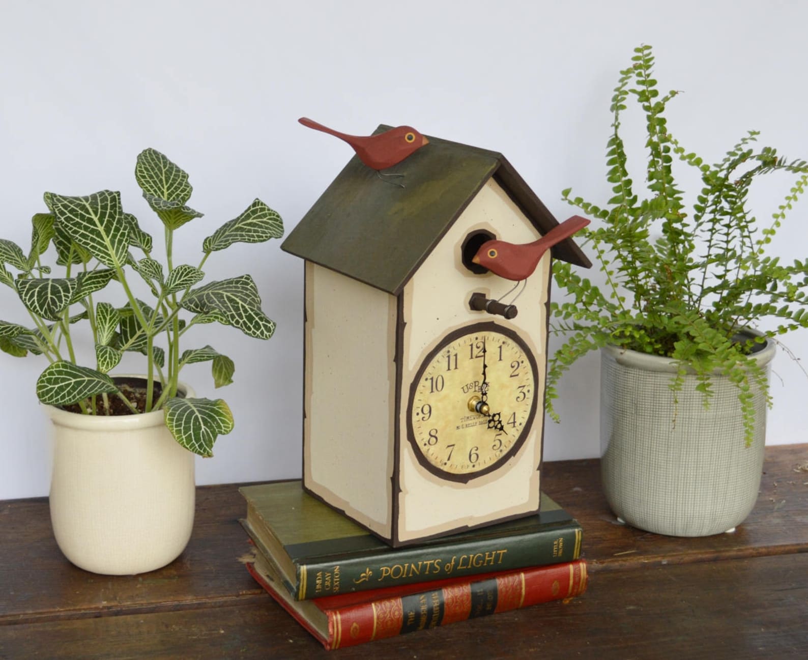 Bird House Clock - Etsy