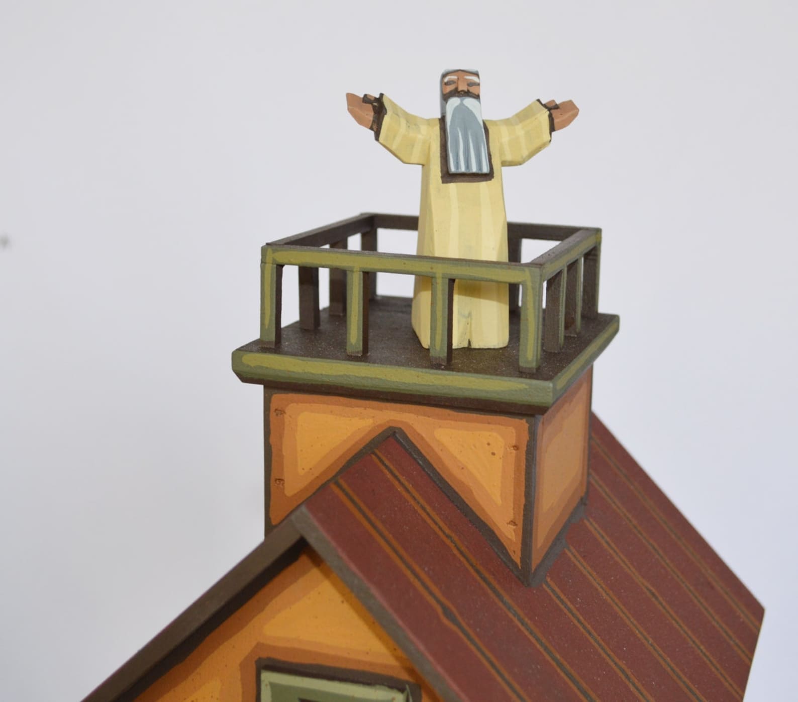 Whimsical Noah's Ark Clock ships Tower Clock | Etsy