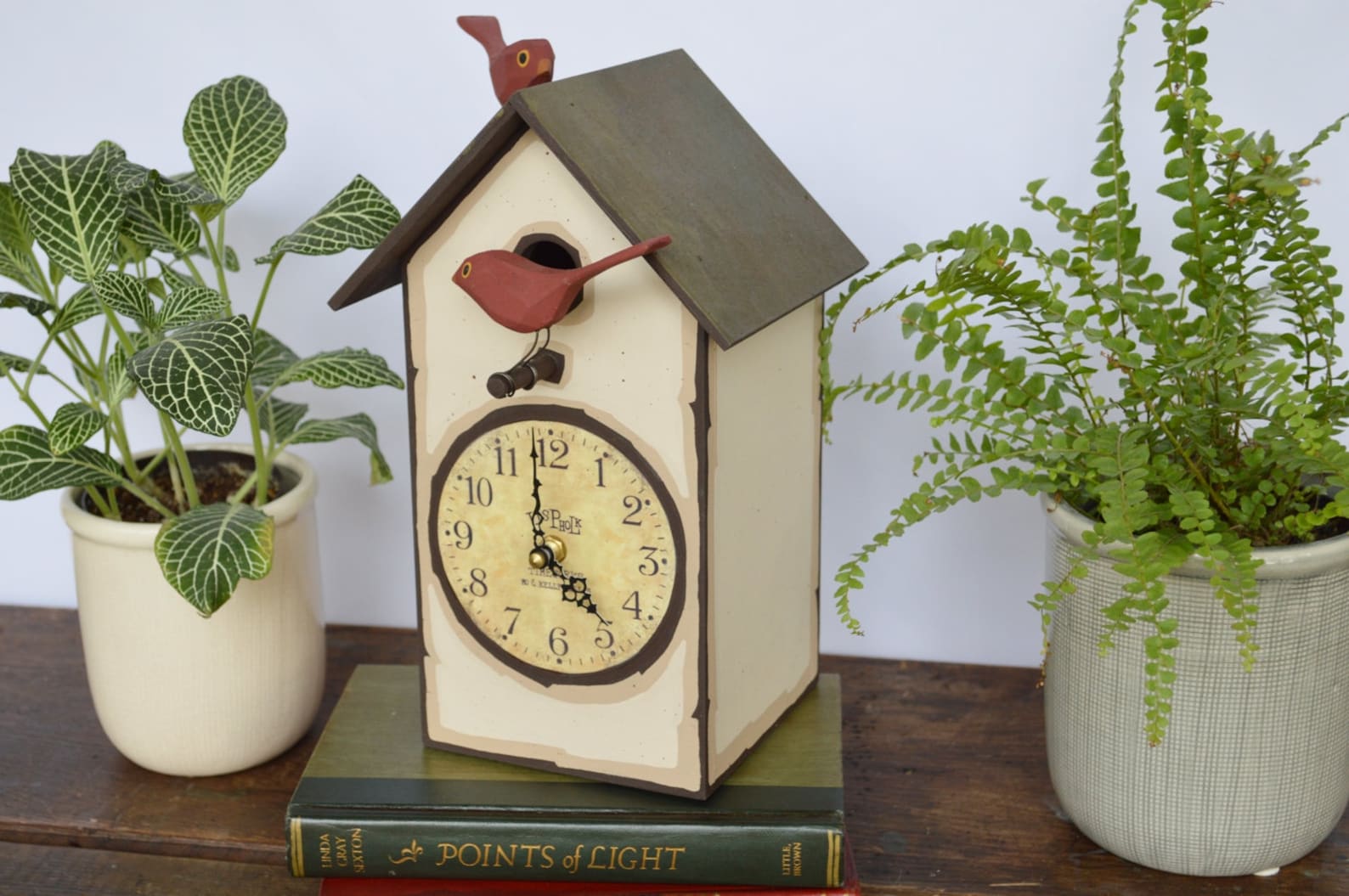 Bird House Clock - Etsy