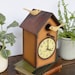 Bird House Clock - Etsy