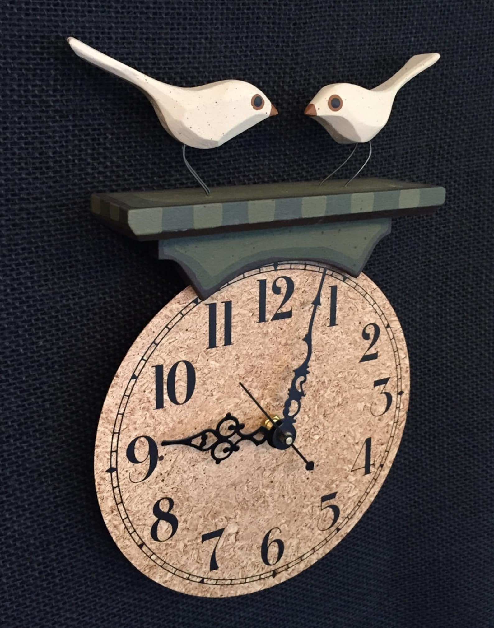 Wall Bird Clock-bird Clock | Etsy