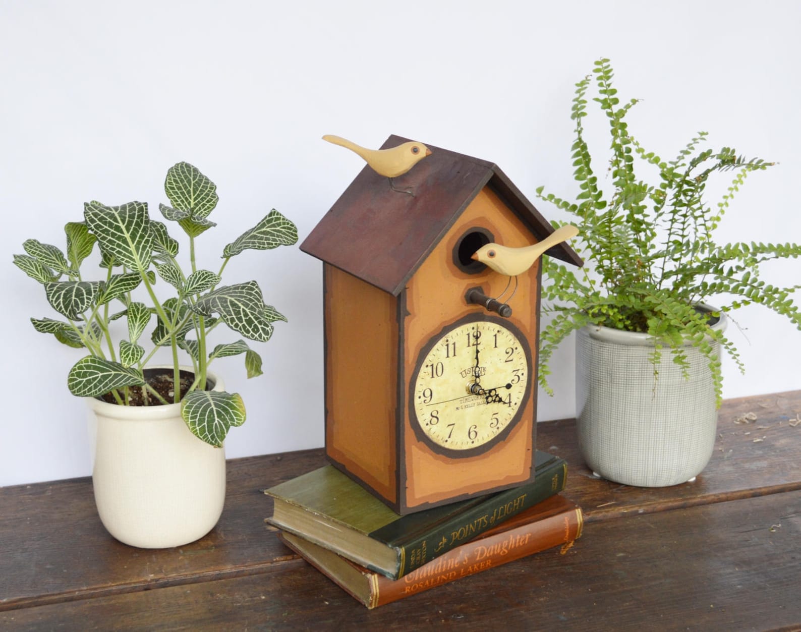 Bird House Clock | Etsy