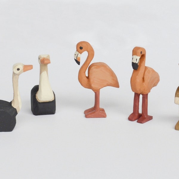 Wooden Animals - Etsy