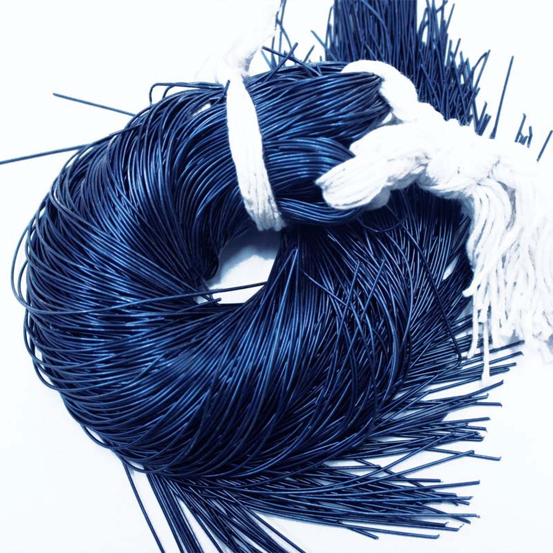 50 Yard/packet, 1MM Bullion Wire, French Wire, Gimp Wire in Navy Blue ...