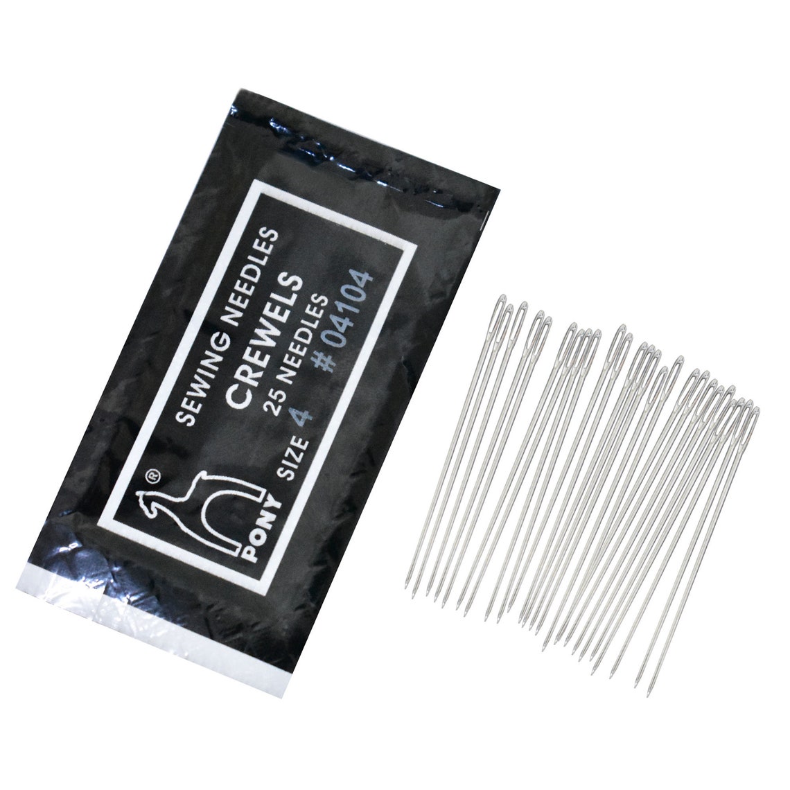 Pony Crewel Needles Hand Sewing Needles for Zardosi Embroidery Work ...