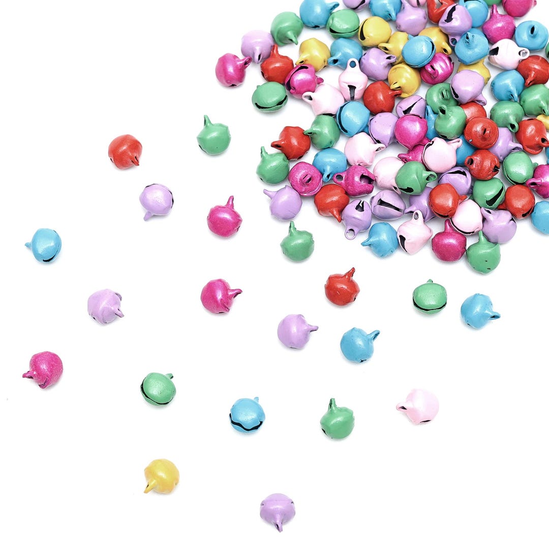 Iron Bell Charms Tiny Bells, Ghungroo Bell Beads for Christmas, DIY ...
