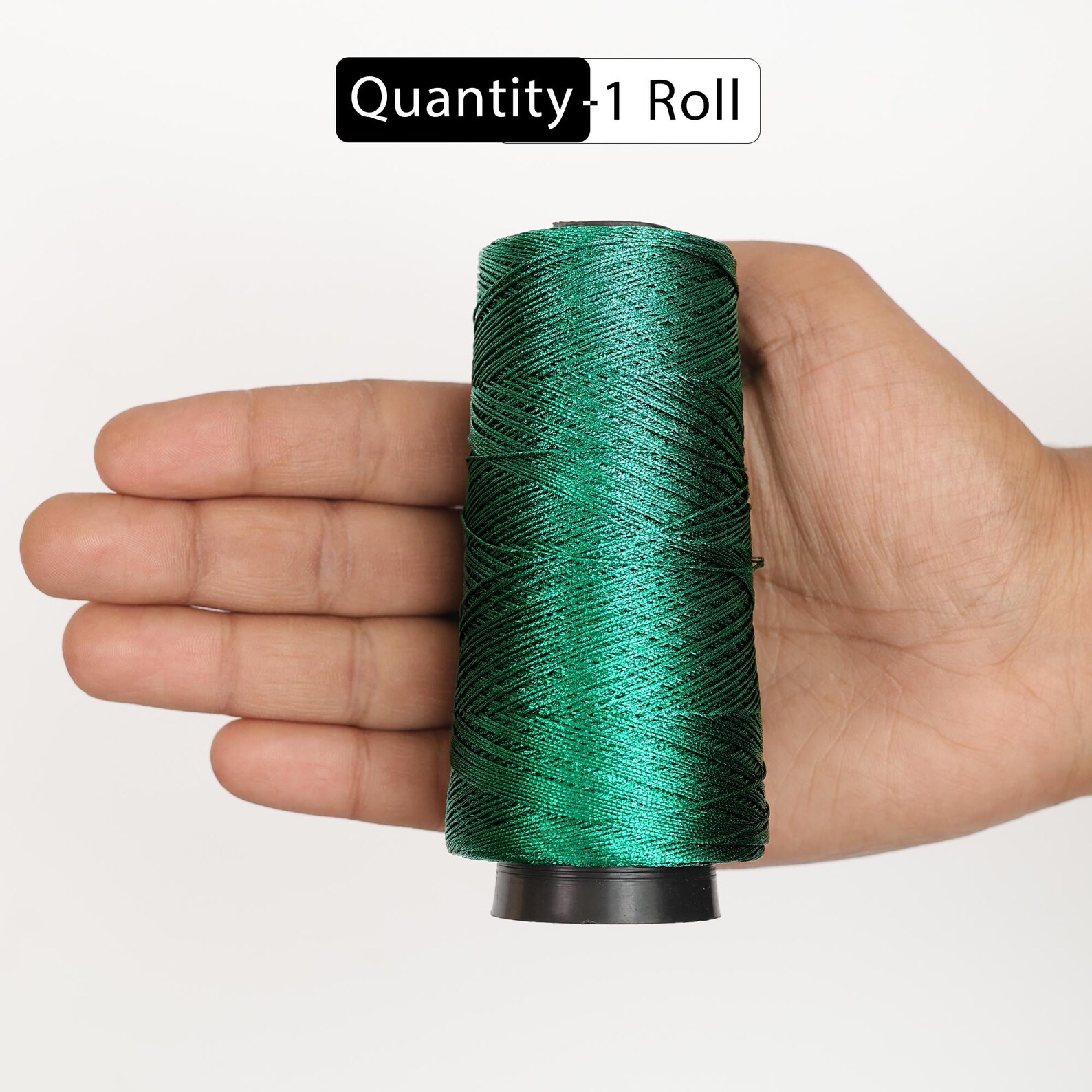 Zari Thread Metallic Floss Yarn Hand Machine Embroidery Artwork Sewing ...