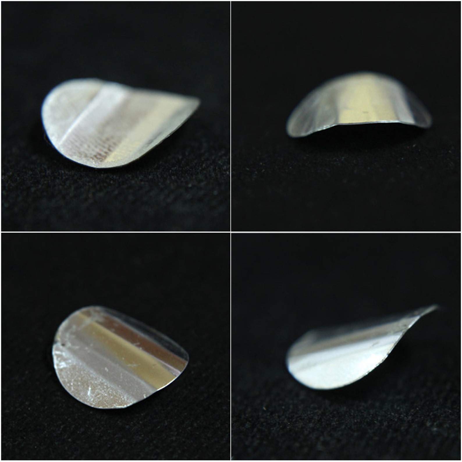 Round Laser Cut Foil Mirror Finish Metal Polka Confetti Dot - Etsy