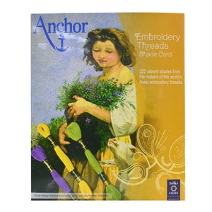 1 Anchor Thread Shade Card/shade Card Chart Book - Etsy