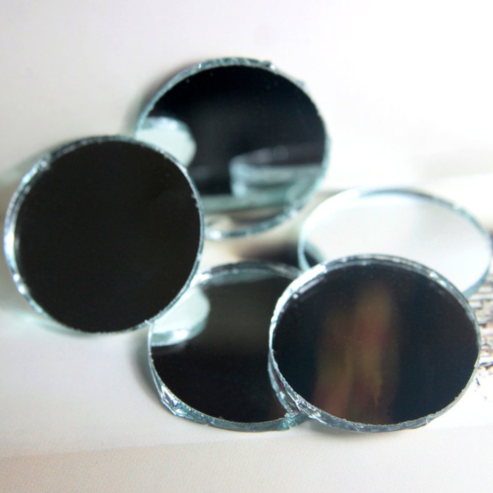 Round Shape Shisha Mirror in Silver Color-emb705 | Etsy