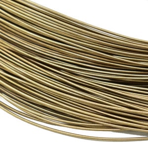 Gimp WIre/ Stiff Wire/French Stiff wire/Jaseron wire/Metallic | Etsy