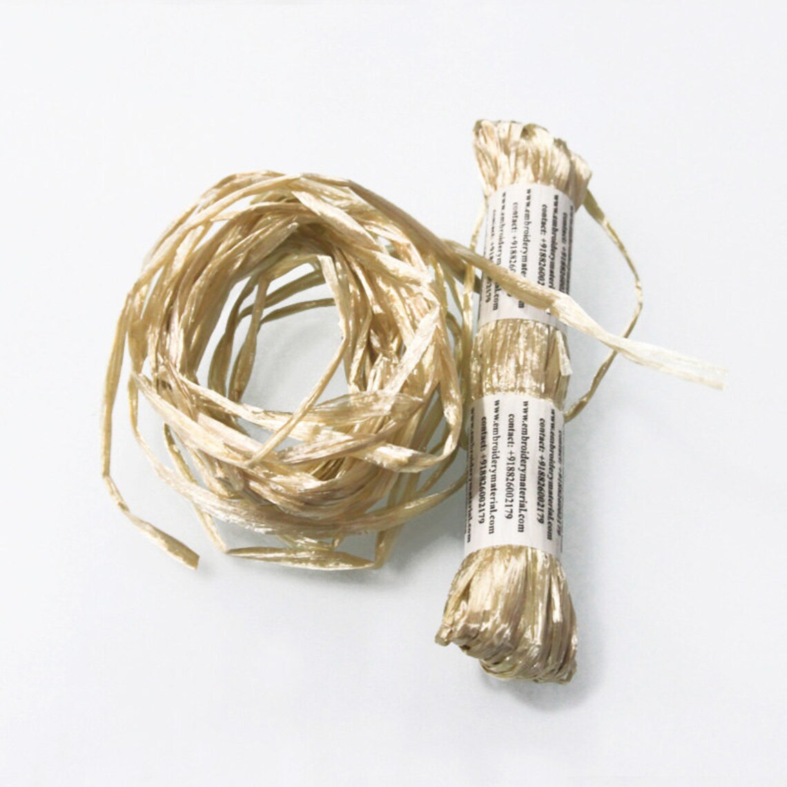 Raffia Ribbon Nylon String Cord for Raffia Embroidery Craft - Etsy ...