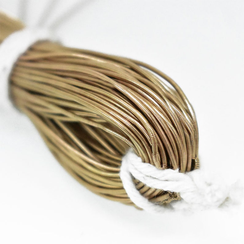 French Wire Metallic Wire Smooth Dabka Bullion Wire French - Etsy