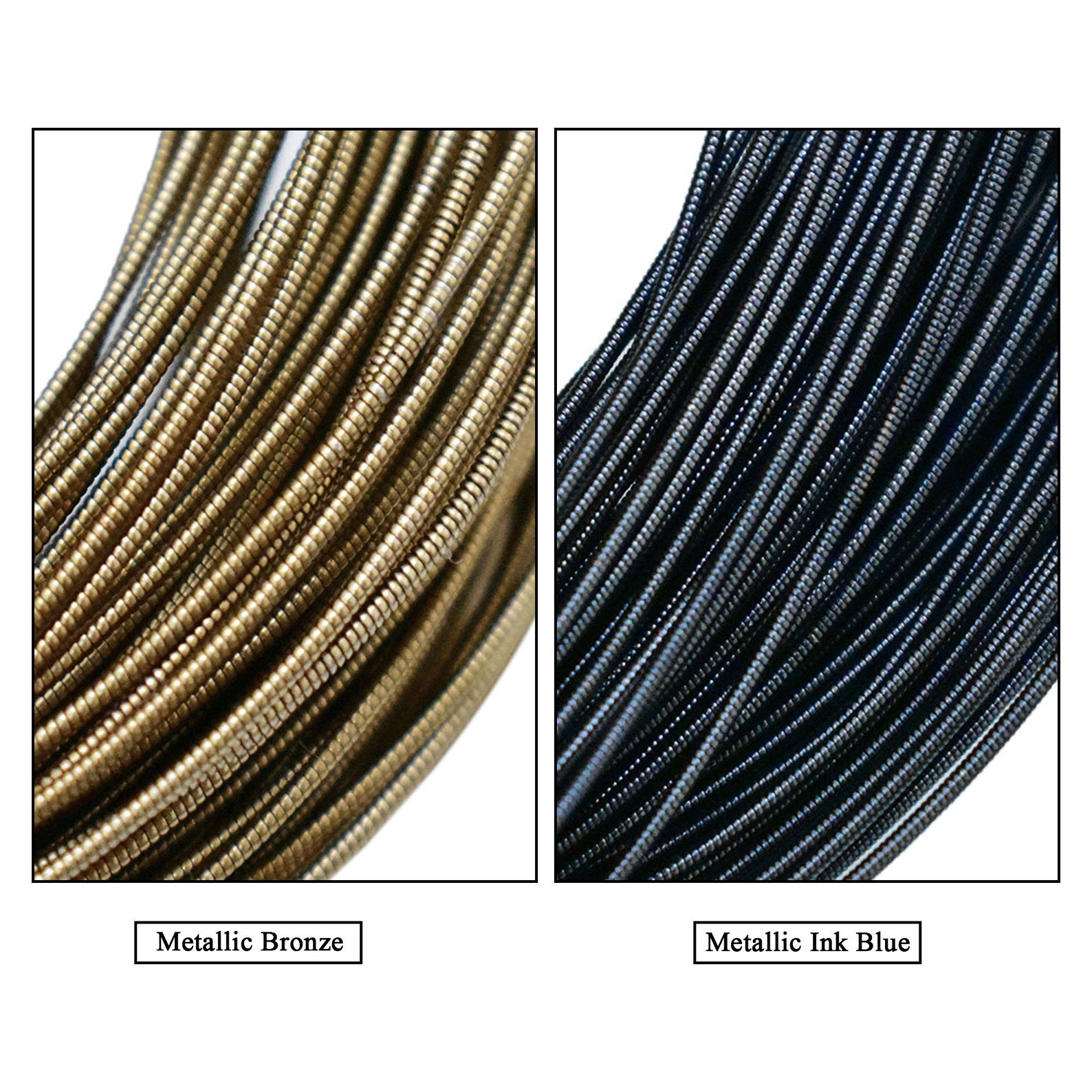 Gimp Wire Copper Zardosi Embroidery Stiff Metallic Wire French - Etsy