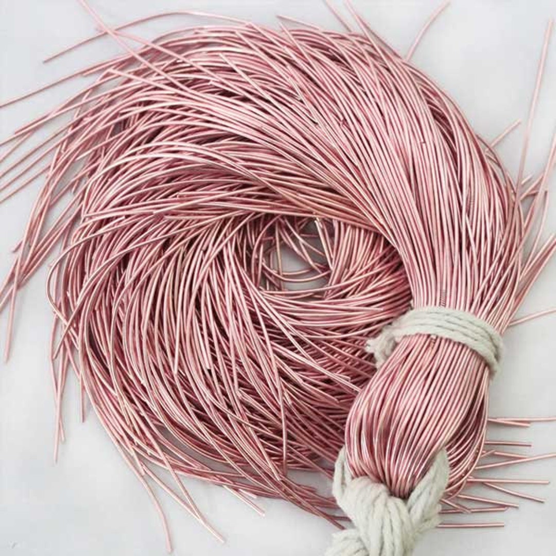 French Wire Metallic Wire (smooth Dabka)/bullion Wire French Coil Purl ...