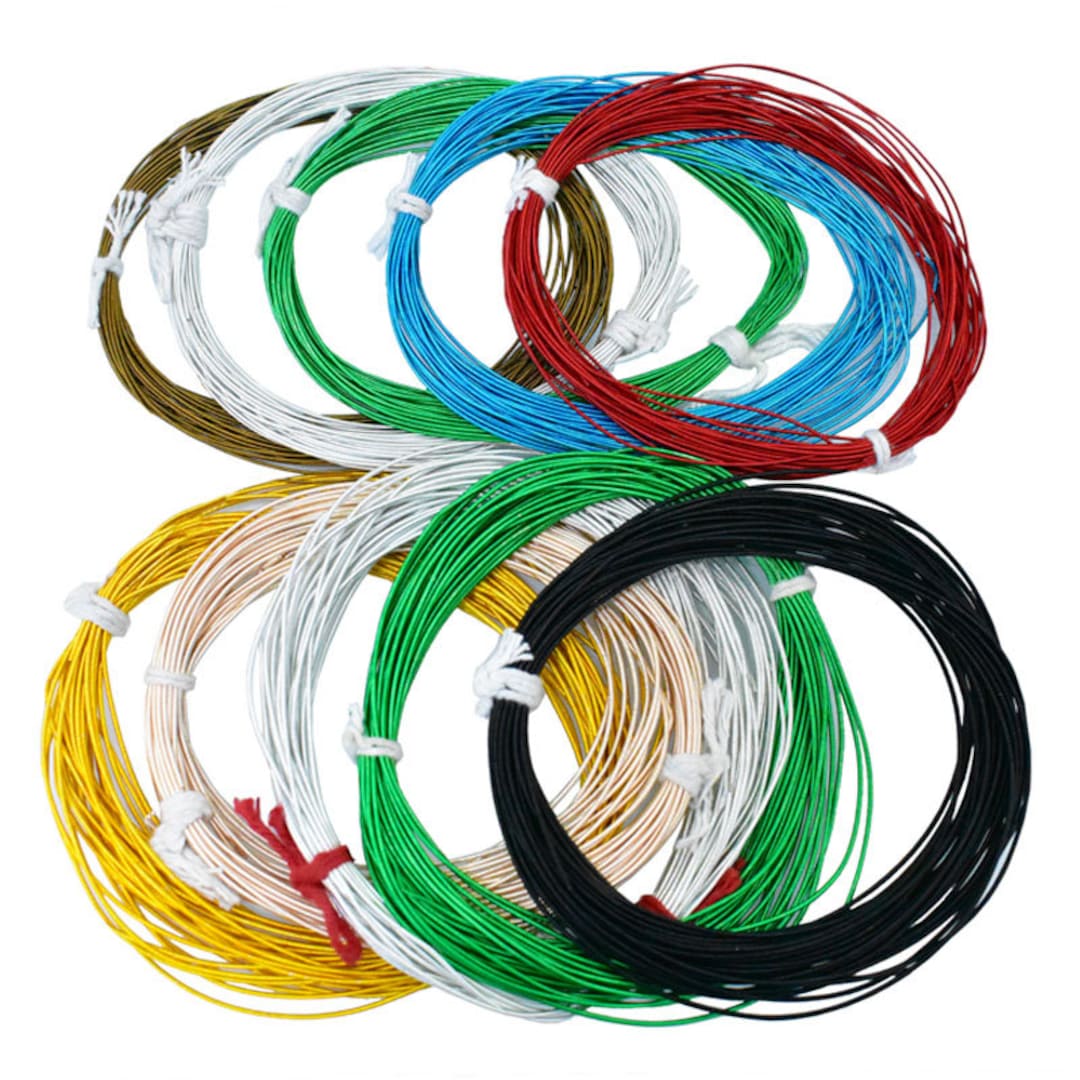 Gimp Wire Copper Zardosi Embroidery Stiff Wire French Stiff Wire Combo ...