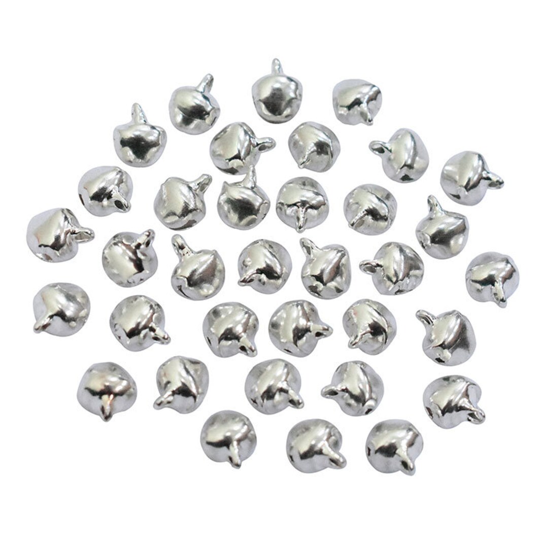 Iron Bell Charms Tiny Bells, Ghungroo Bell Beads for Christmas, DIY ...