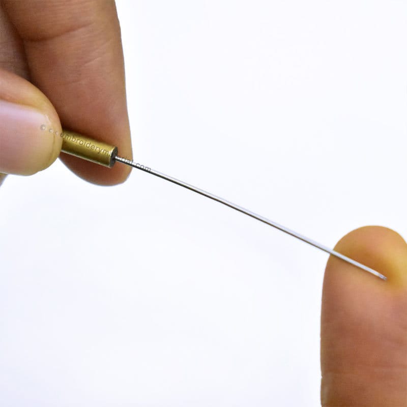 2 Pieces Aari Needle 0.72MM for Sewing Sequins & Beads | Etsy