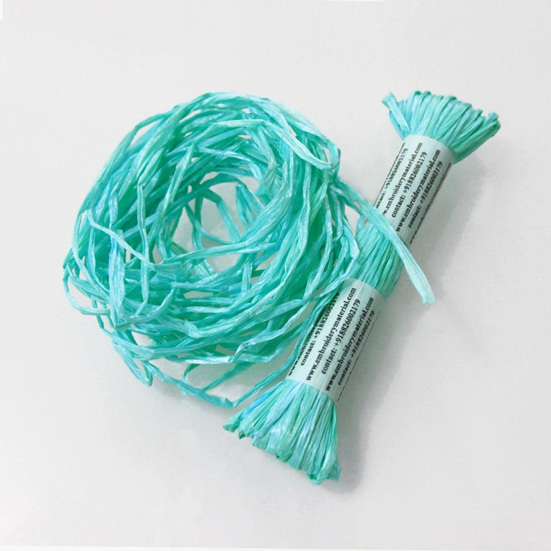 Raffia Ribbon Nylon String Cord for Raffia Embroidery Craft - Etsy