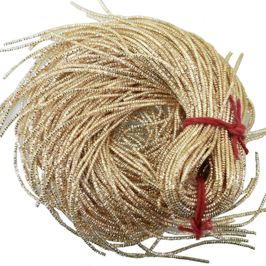 Bullion Wire/french Wire/metallic French Wire/ French Coil, Shinny Purl ...