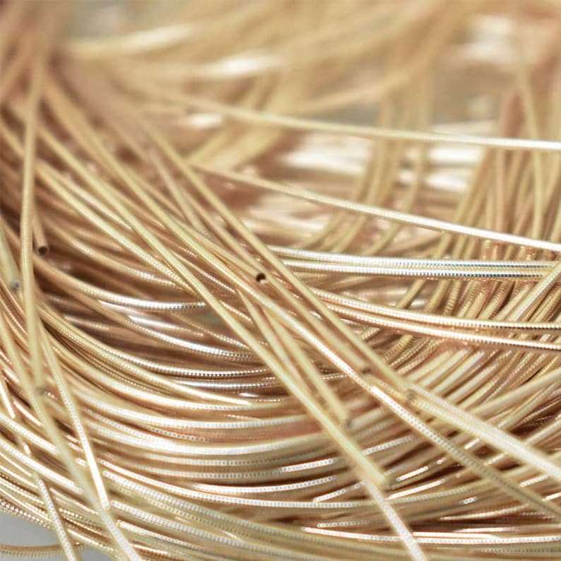 Bullion Wire French Metallic French Wire French Coil Smooth - Etsy