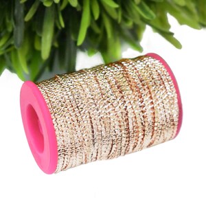 Metal Metallic Embroidery Floss Thread/metal Embroidery Wire/rose Gold ...