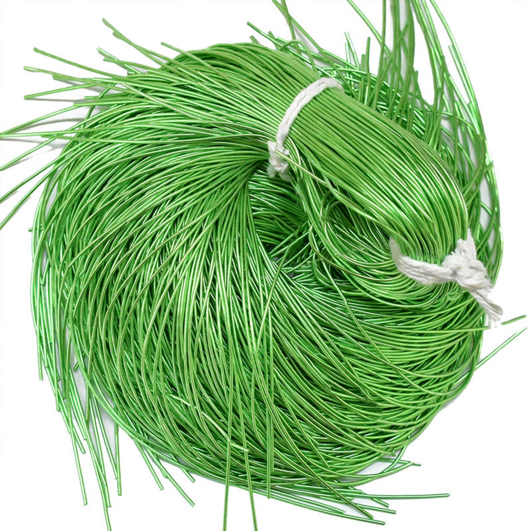 50 Yard/packet, 1MM Bullion Wire/ French Wire /metallic Wire in Parrot ...