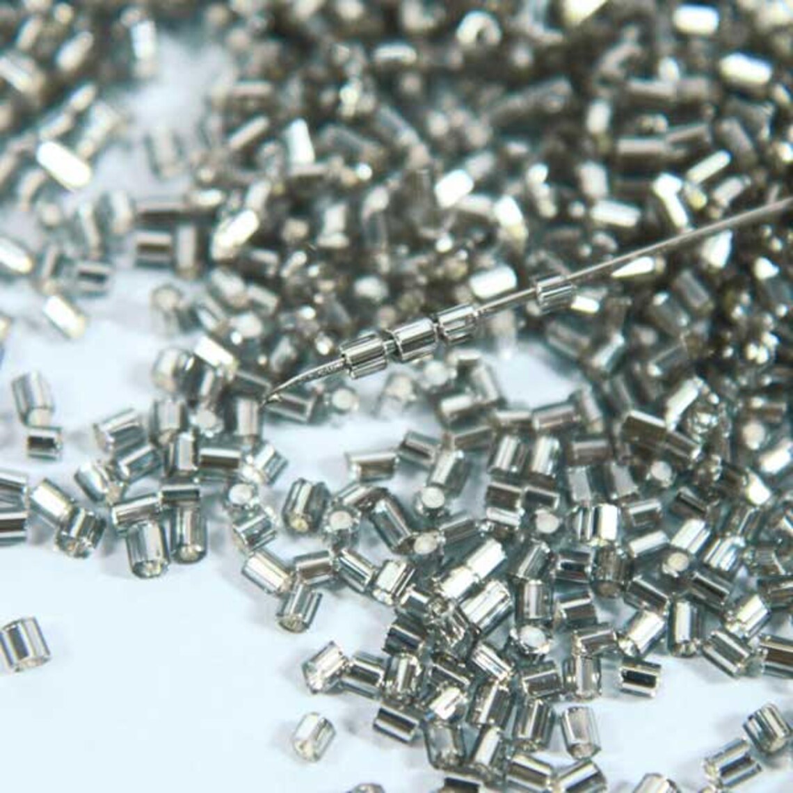 Hex Cut Glass 15/0 Hexagon Cut Seed Beads Loose Spacer Beads for ...