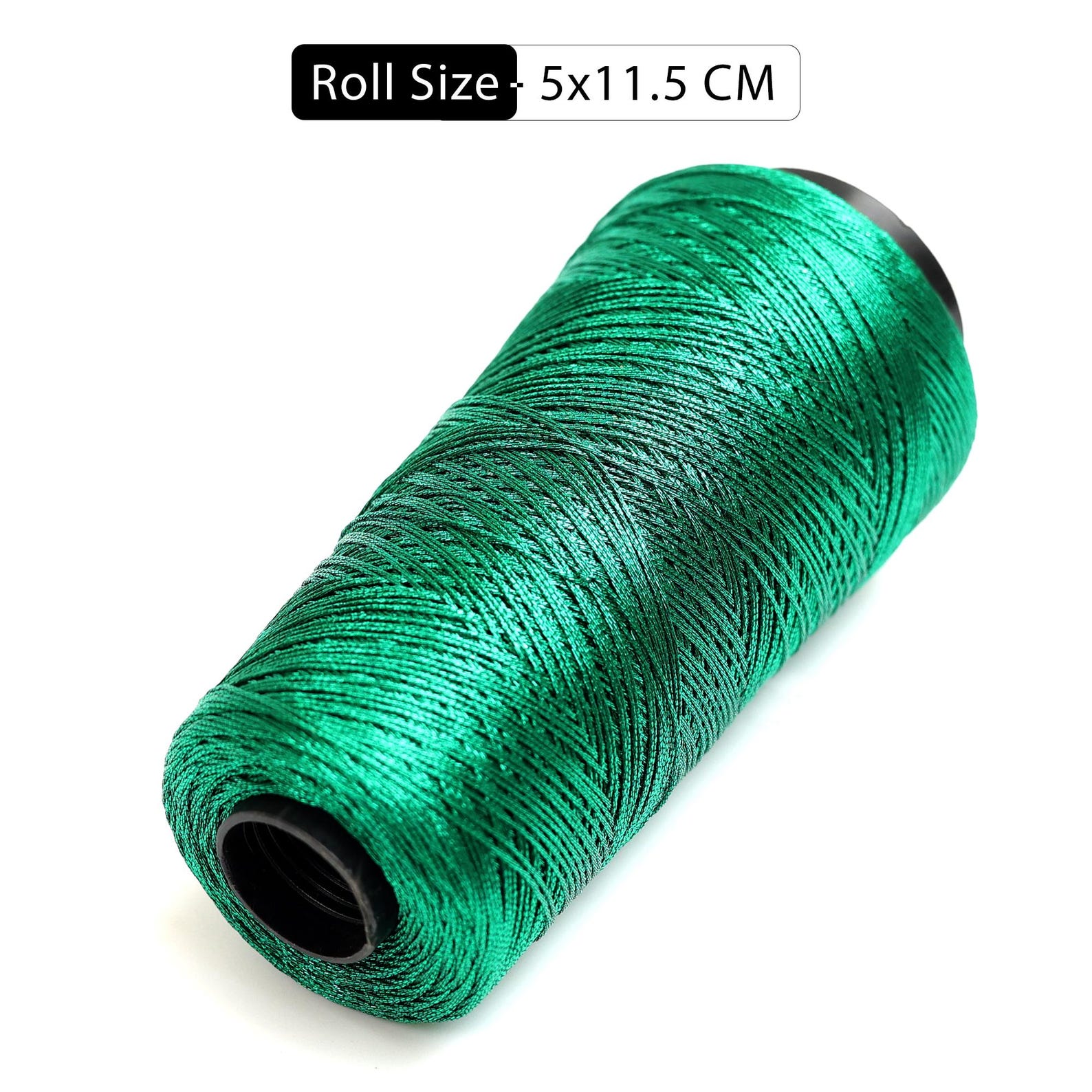 Zari Thread Metallic Floss Yarn Hand Machine Embroidery Artwork Sewing ...