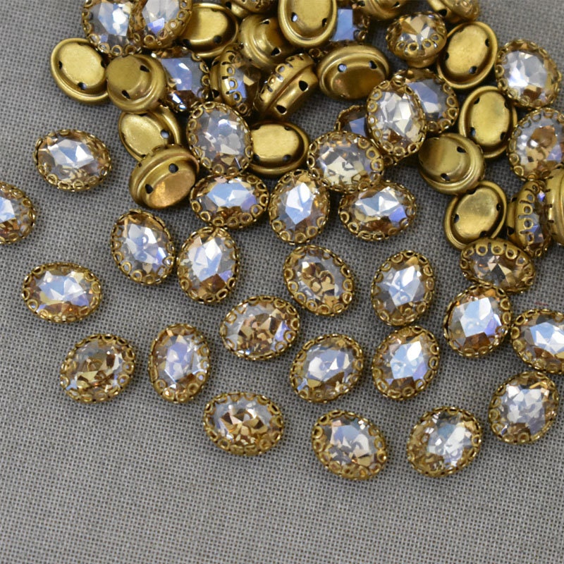 Gold Rhinestones - Etsy