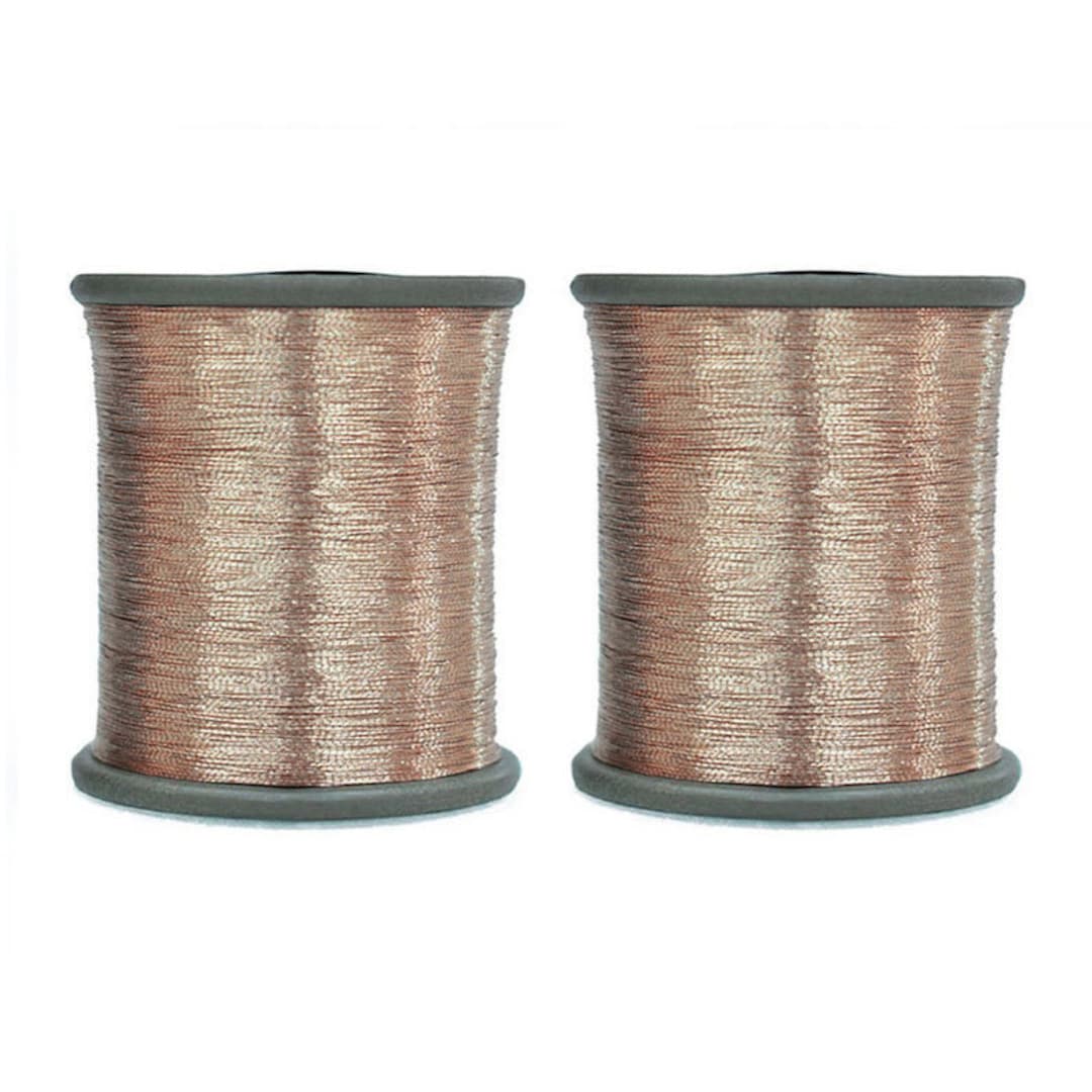 Zari Thread Metallic Floss Yarn Hand Machine Embroidery Artwork Sewing ...