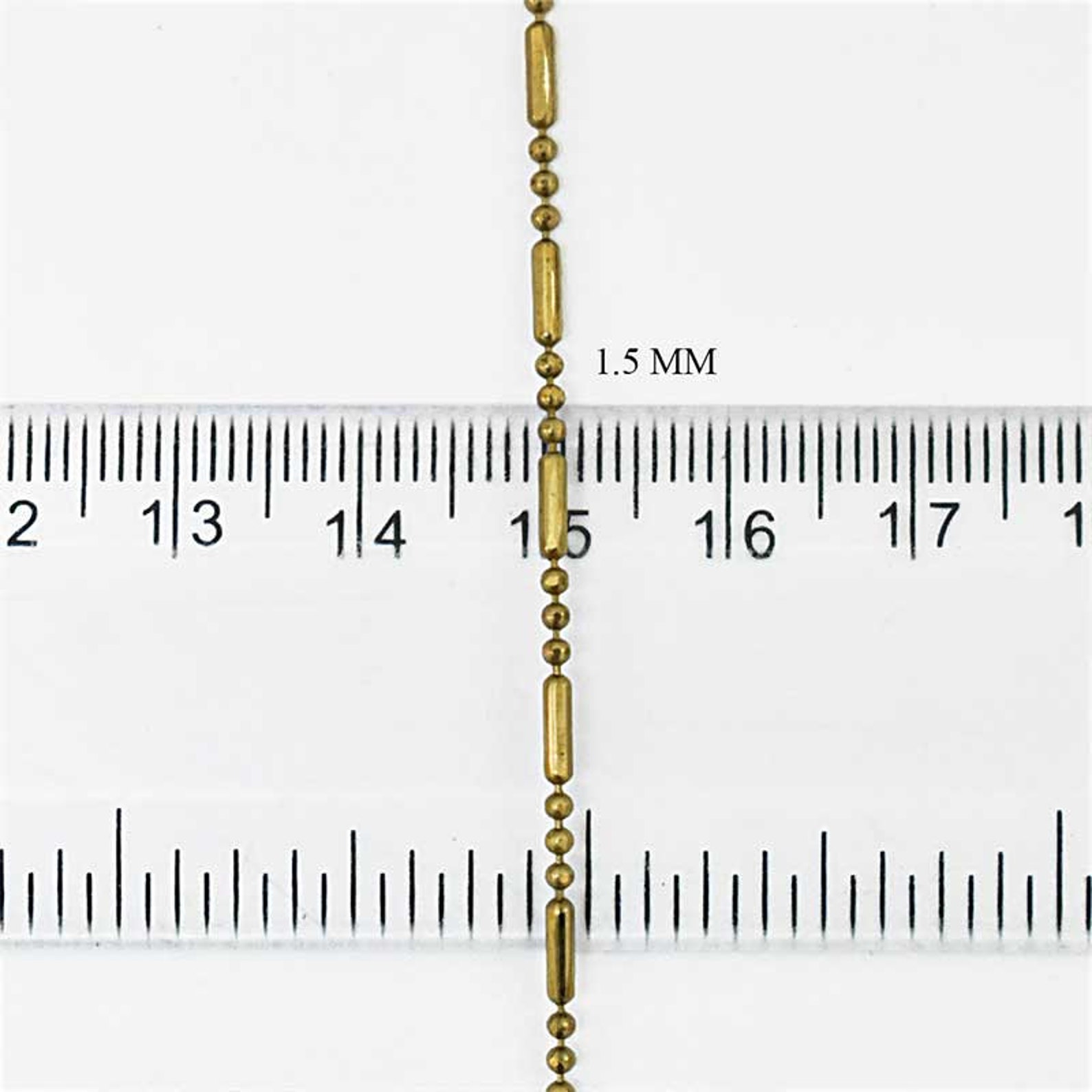 Ball Bar Chainbar Bead Ball Chain Brass Ball Bar Chains - Etsy