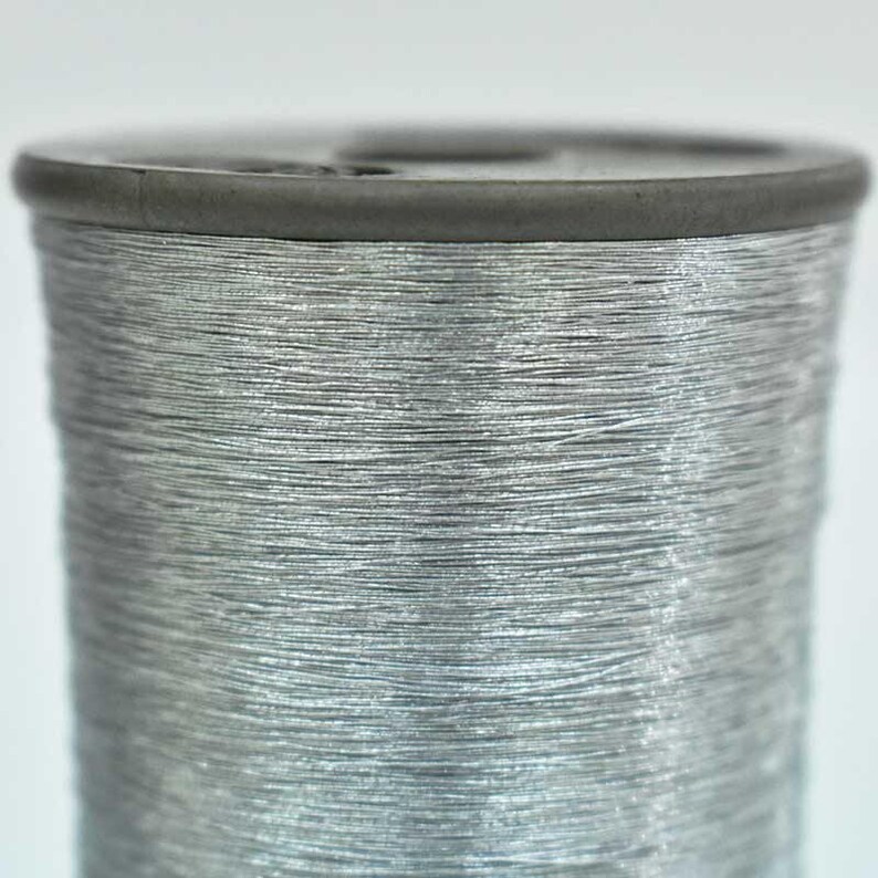Zari Thread Metallic Floss Yarn Hand Machine Embroidery - Etsy