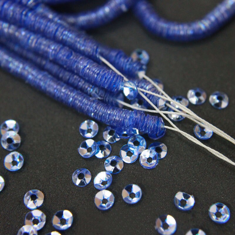 4MM Bowl Shape Sequins Strand 1300 Sequins/stringemb2035 - Etsy