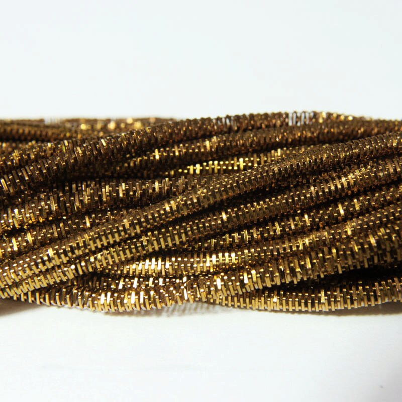 3MM, French Wire/ Metallic Rough Wire/ Bullion Wire in Antique Gold ...