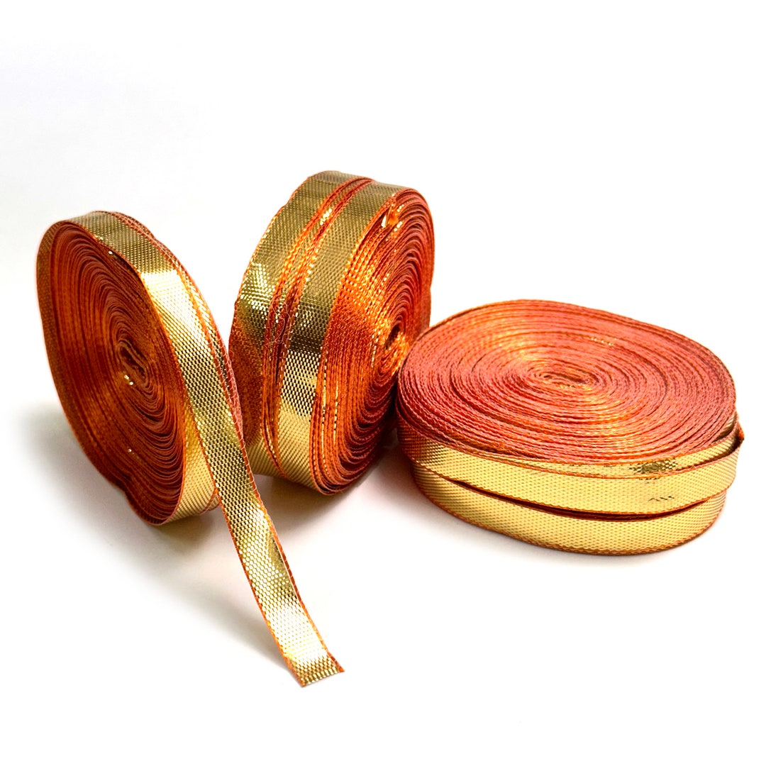 Gota Laces Ribbon Trim Indian Gota,plain Gota Patti Border Indian Lace ...