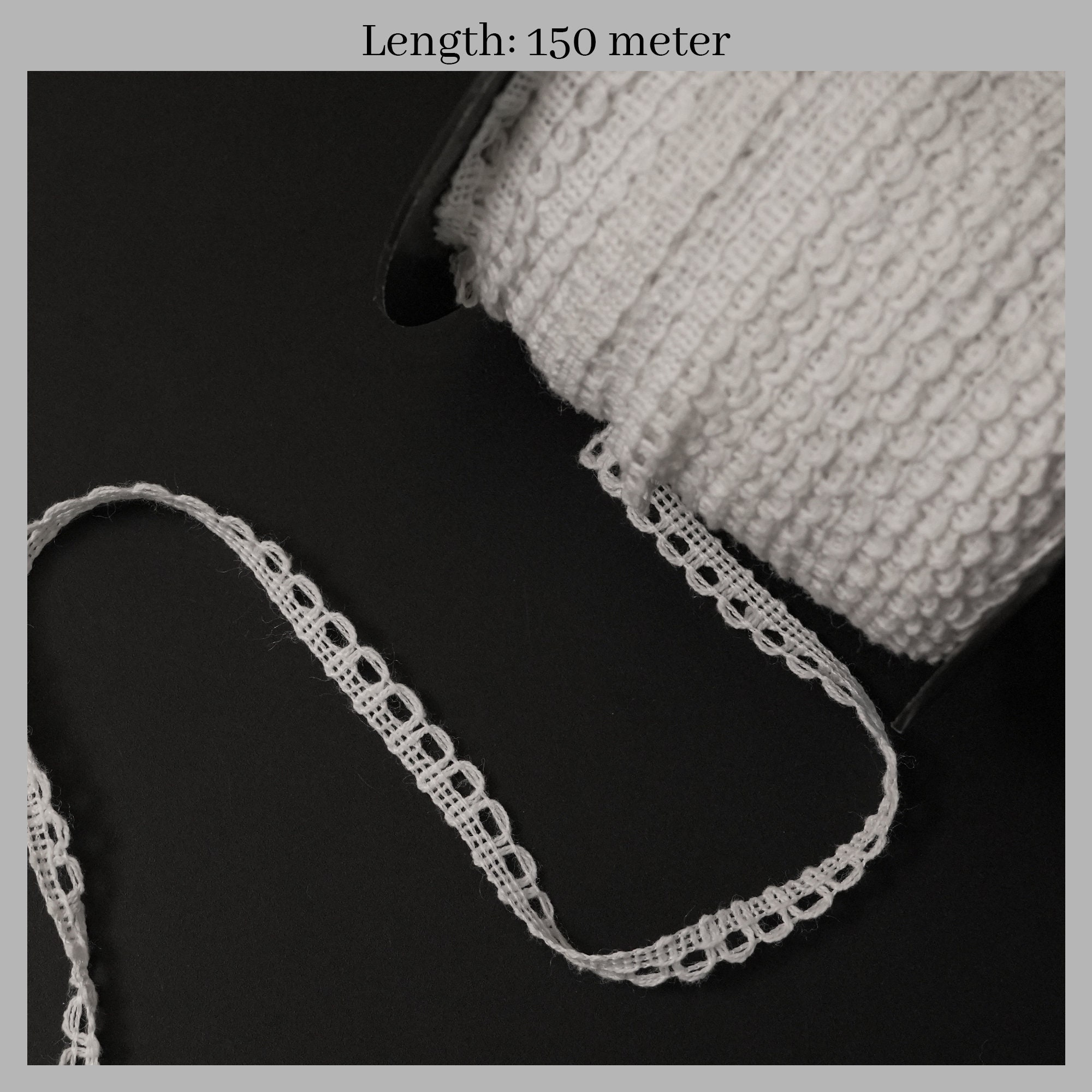 Floral Cotton Lace Ribbon for Sewing, Decorative Sewing Lace, Craft ...