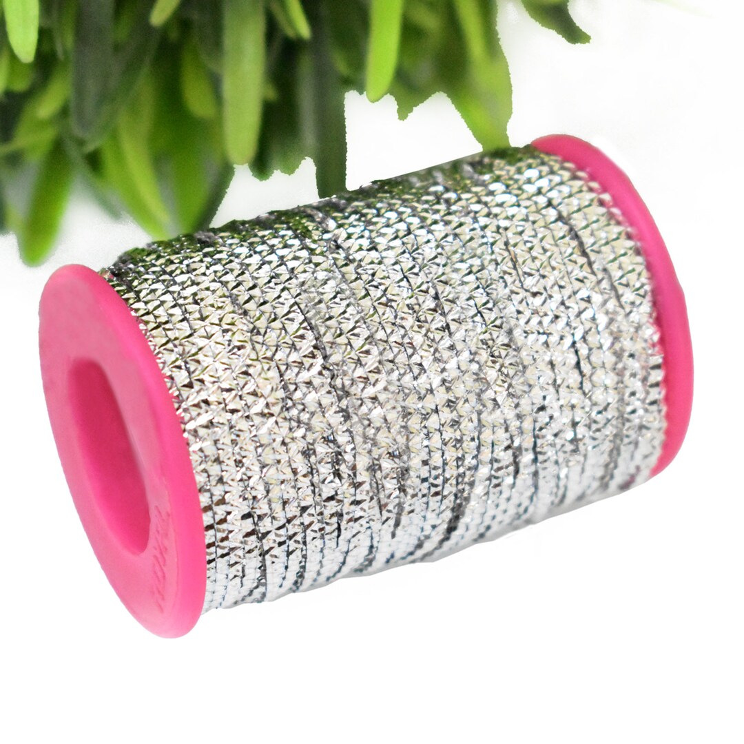 Metal Metallic Embroidery Floss Threads/metal Embroidery Wire/silver ...
