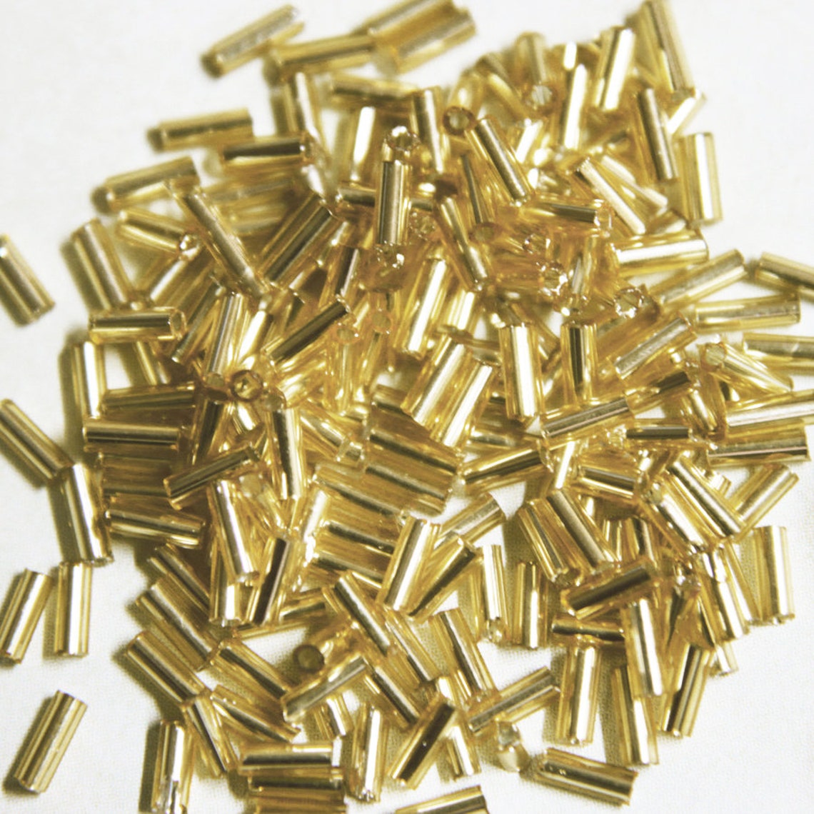 Bugle Beads/nalki Pipes Tube Spacer Glass Beads for Jewelry Making ...