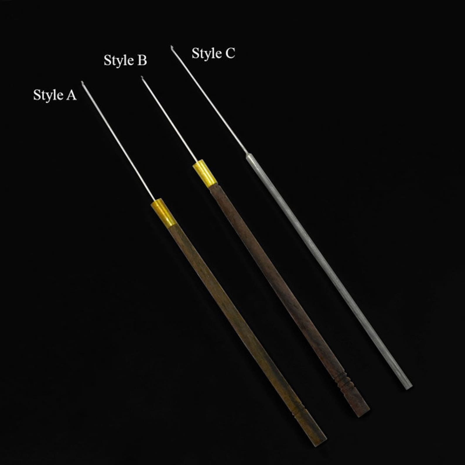 Aari Needles for Bead, Sequins, Metal Wires and Thread Embroidery ...