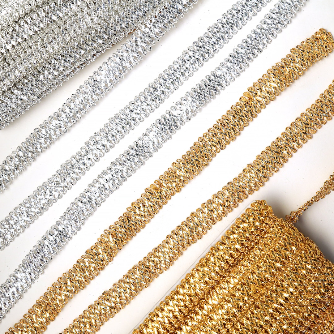 Gota Patti Lace for Dupattas, Sarees, Lehengas, Gararas, and Blouses ...